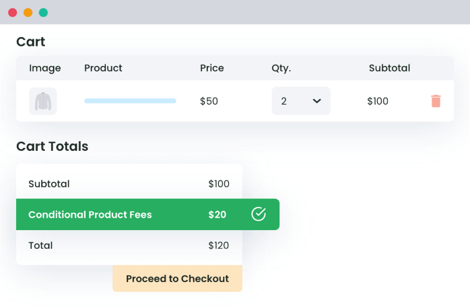WooCommerce extra fees plugin - Thedotstore