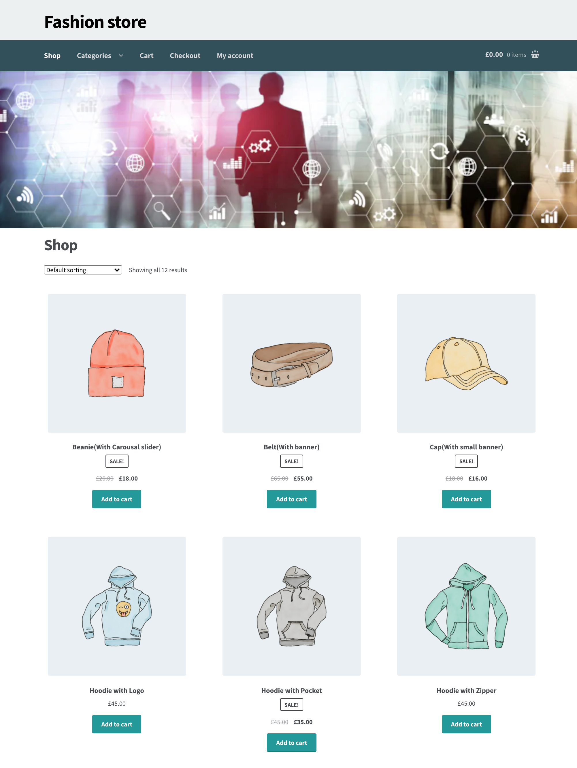 Banner management in WooCommerce - Page and Category Banner