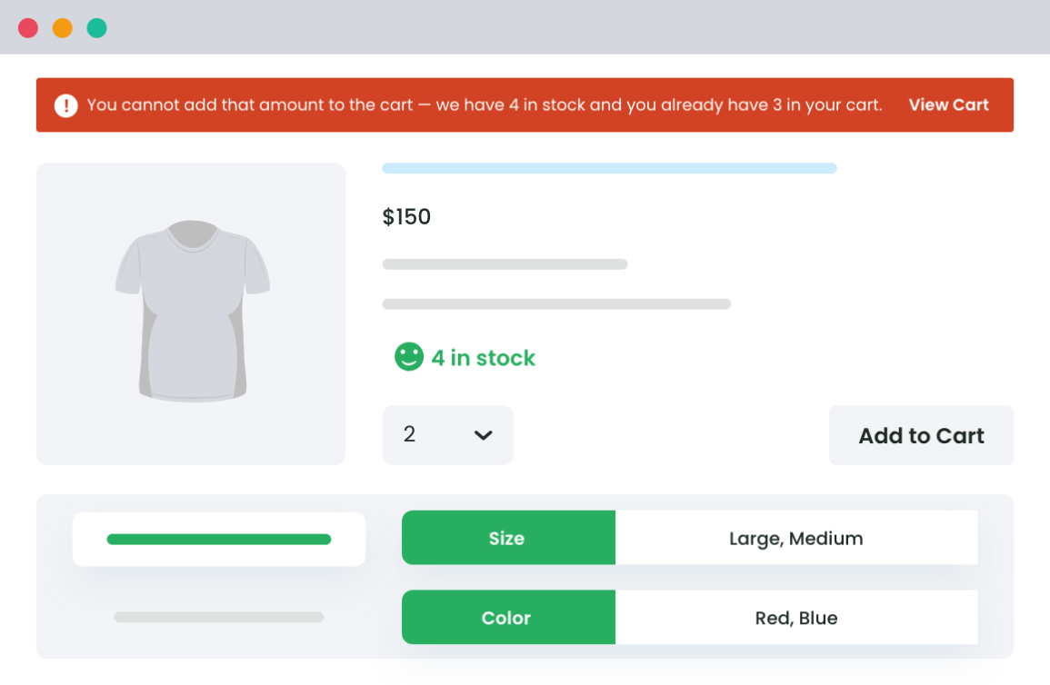 Attribute Stock WooCommerce - Thedotstore