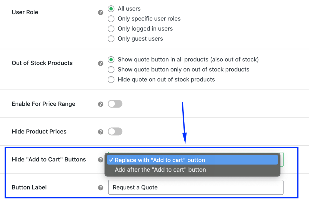 Request Quote For WooCommerce - Thedotstore