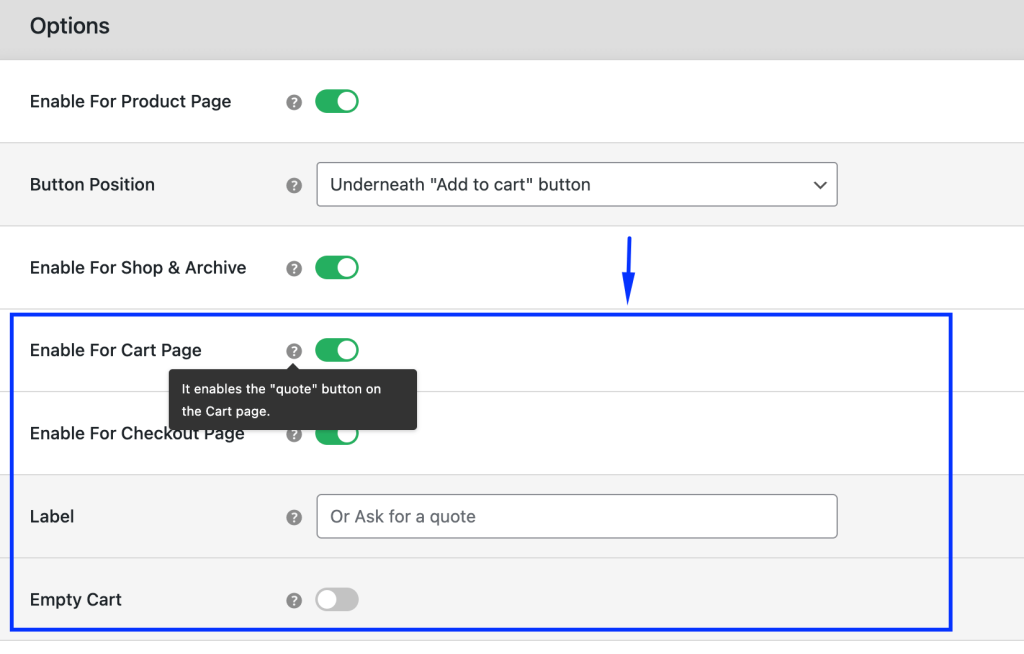 Request Quote For WooCommerce - Thedotstore