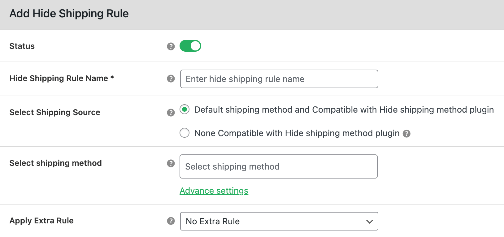 How to disable WooCommerce shipping for certain products