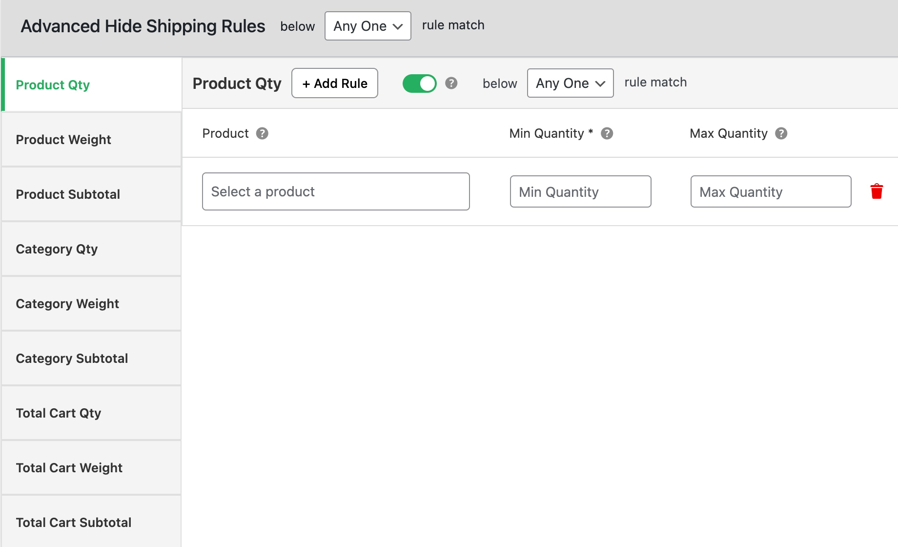 How to disable WooCommerce shipping for certain products