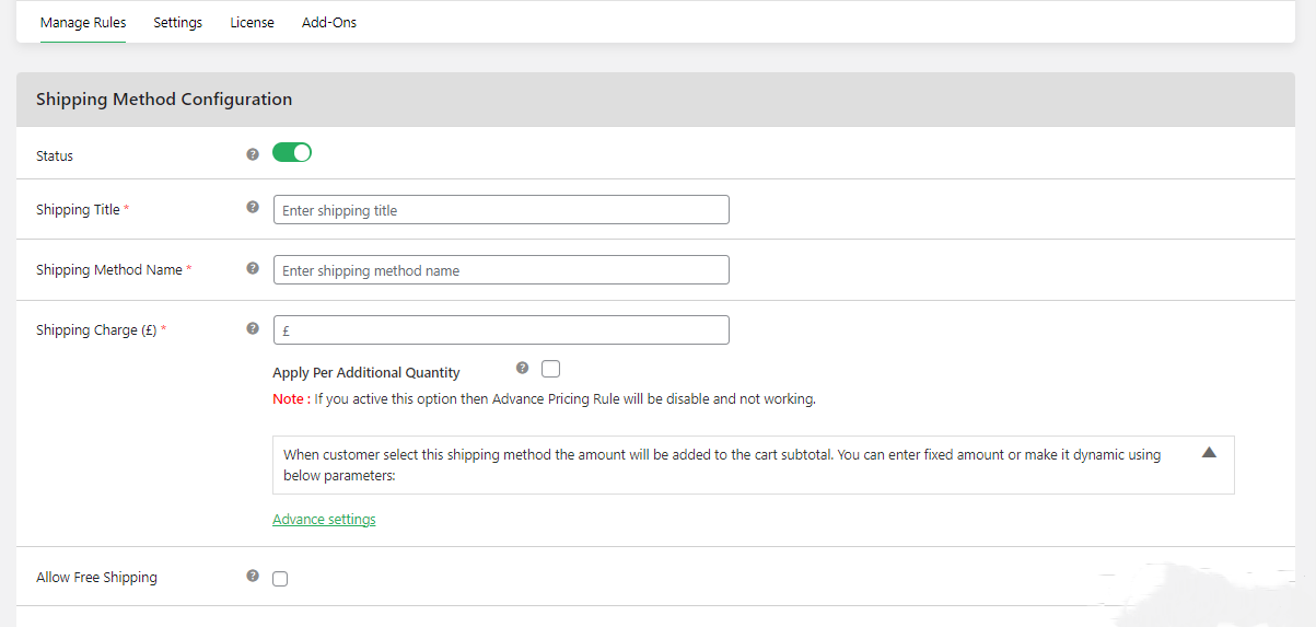 How to restrict shipping method per product in WooCommerce