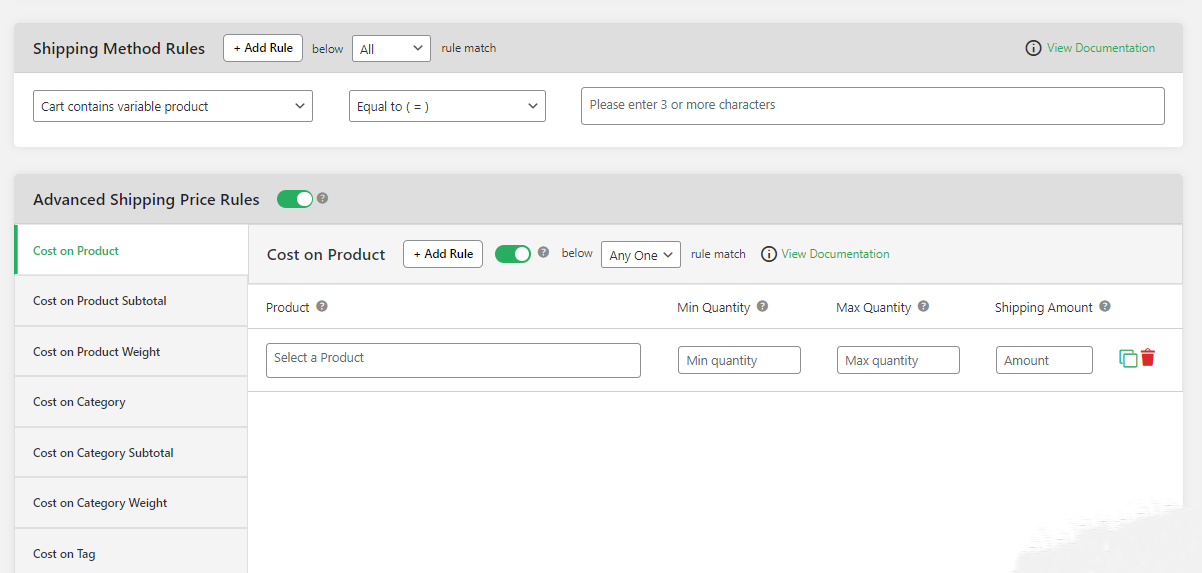 How To Restrict Shipping Method Per Product In Woocommerce