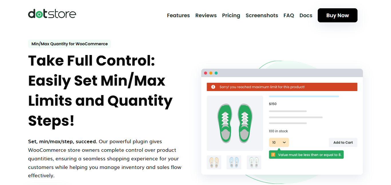 How to Set WooCommerce Maximum Quantity Limits - Thedotstore