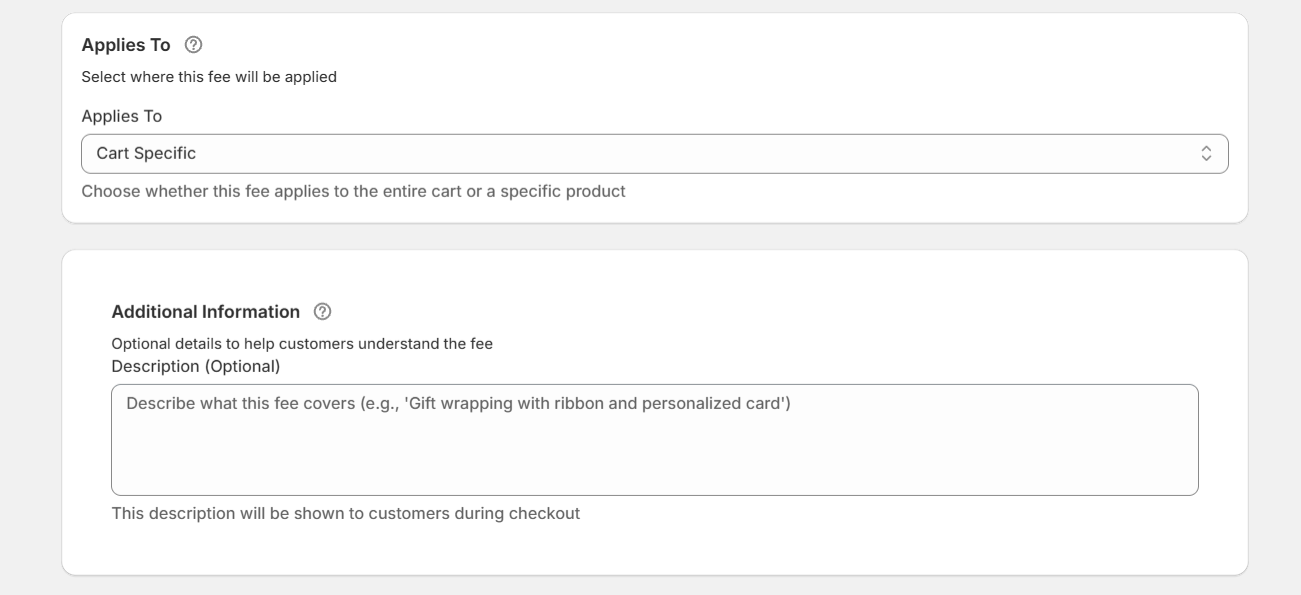 How to add custom fees in Shopify [3 Methods] - Thedotstore