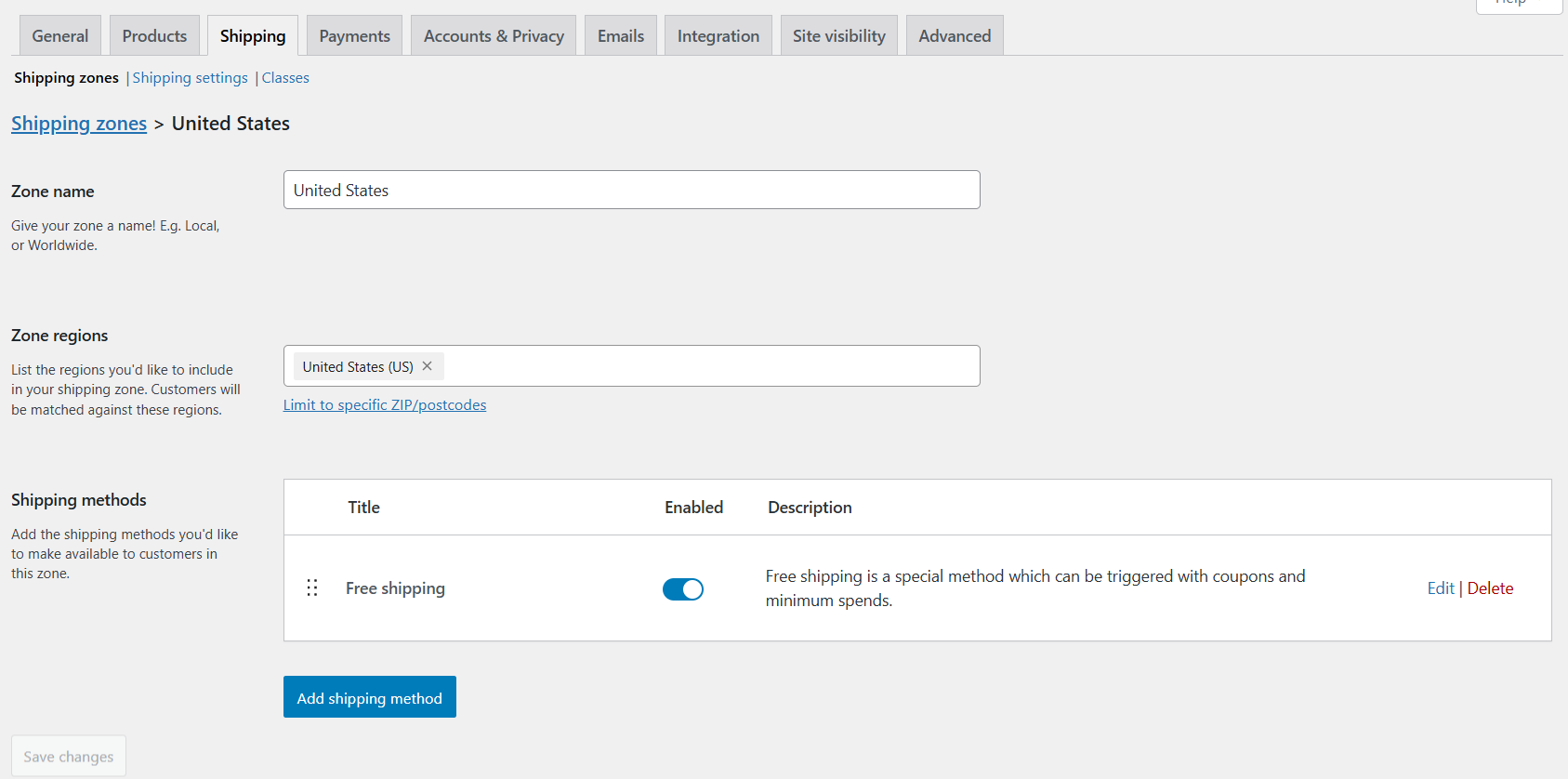 How to Set WooCommerce Free Shipping Over Amount