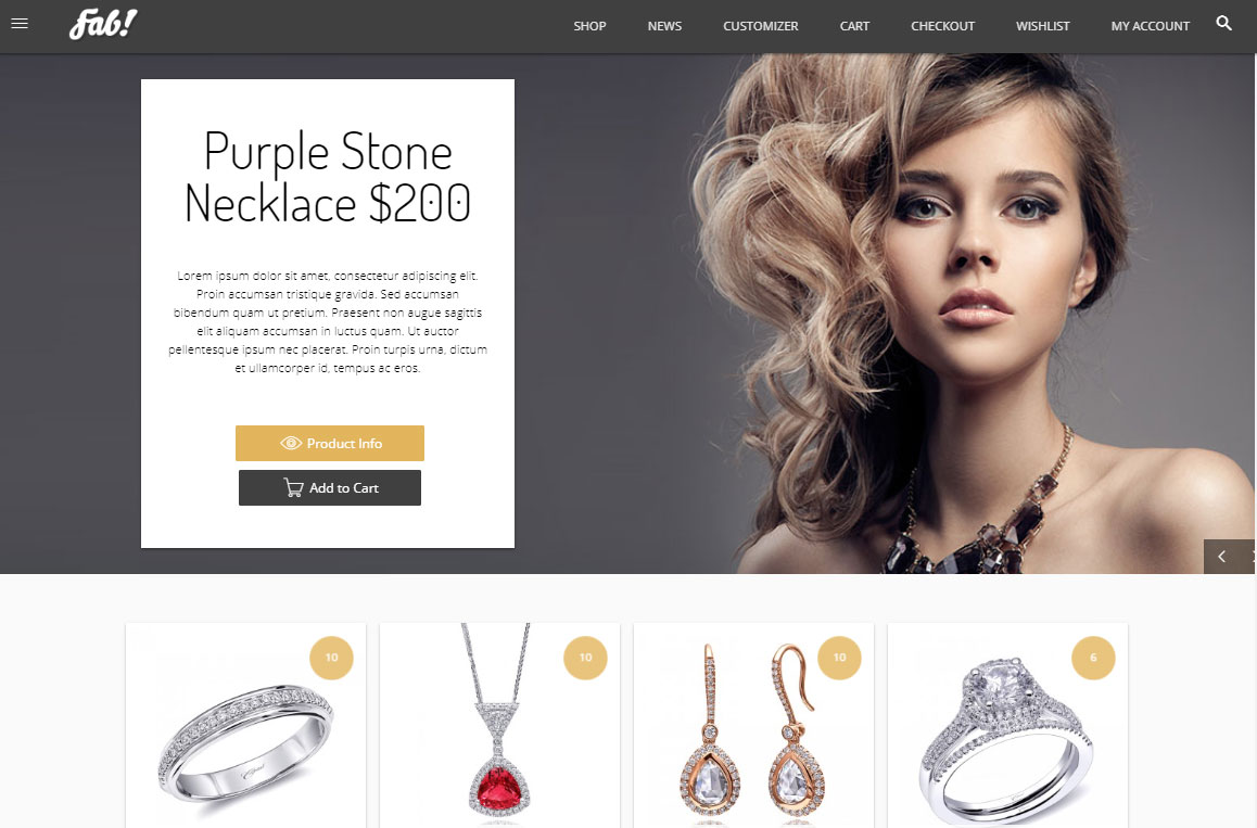 25 Best & Customizable Jewelry WordPress themes of the Year 2018